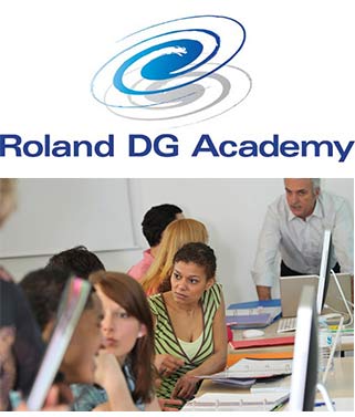 Courses run by Roland experts at specialised venues for Roland printers - printMAX
